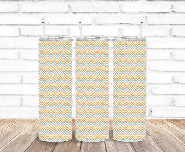 small pastel chevron stripes - DecoTransfers